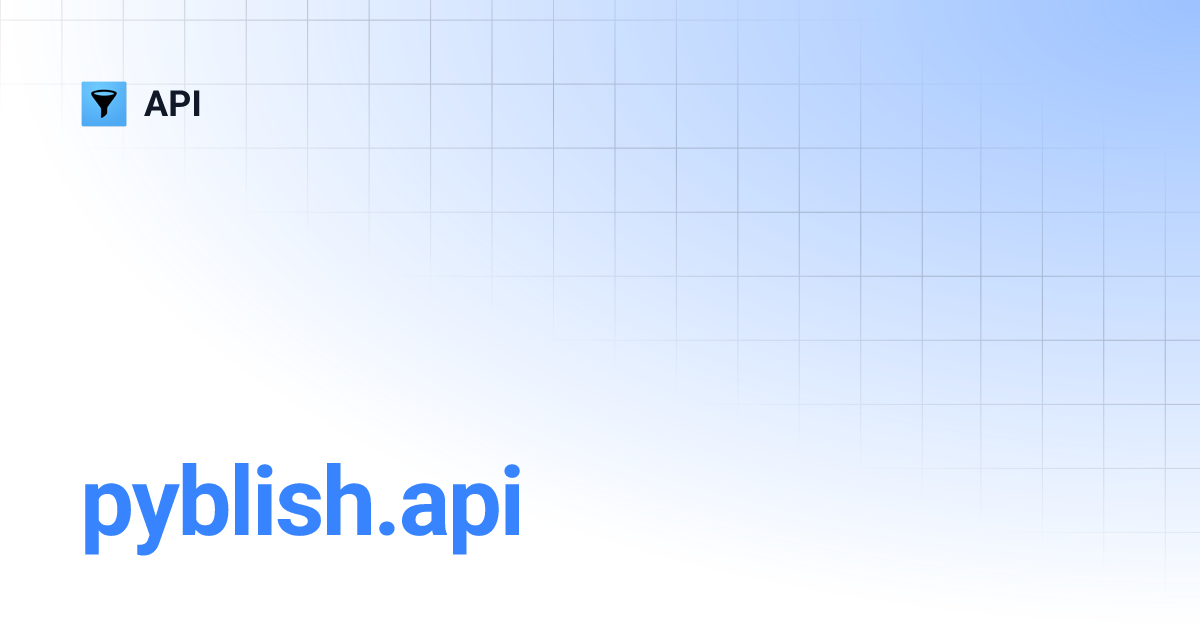 pyblish.api | API